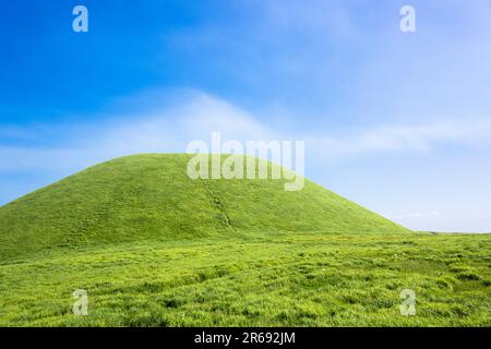 Rice Mound in Aso Stock Photo - Alamy