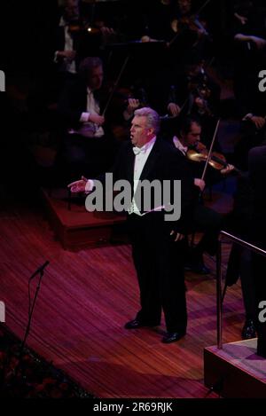 Conductor Richard Hickox, CBE, with the Australian Opera And Ballet ...