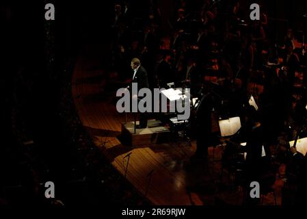 Conductor Richard Hickox, CBE, with the Australian Opera And Ballet ...