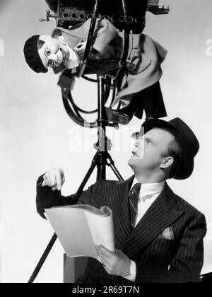 Hollywood, California: 1939. Edgar Bergen and Charlie McCarthy with ...