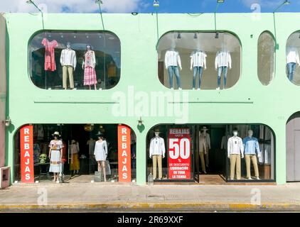Clothes shop Merida Yucatan Mexico Stock Photo - Alamy