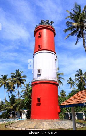 the Kannur lighthouse in Kerala state, India Stock Photo - Alamy
