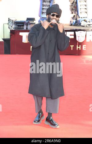 TRANSFORMERS: RISE OF THE BEASTS, Tobe Nwigwe (seated, left), Anthony ...