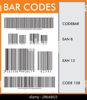 Bar codes graphic Stock Vector Image & Art - Alamy