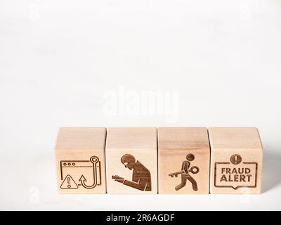 SCAM symbols as a data phishing concept Stock Photo - Alamy