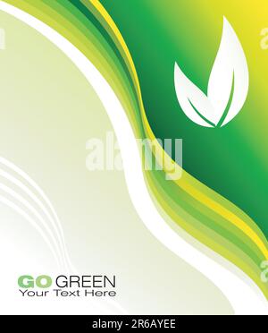 Environmental and recycle Card template Stock Vector Image & Art - Alamy