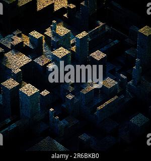 Abstract background with different geometric shapes Stock Photo - Alamy
