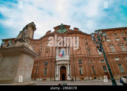 Palazzo Carignano, birthplace of Carlo Alberto, V. Emanuele II and ...