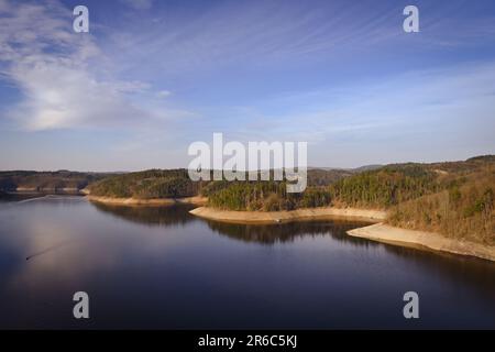 Huge bridge across the lake, Landscape, Nature Stock Photo - Alamy