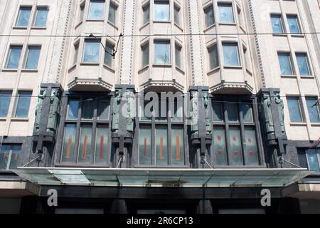 The Boerentoren is a historic art-deco building in Antwerp, Belgium ...