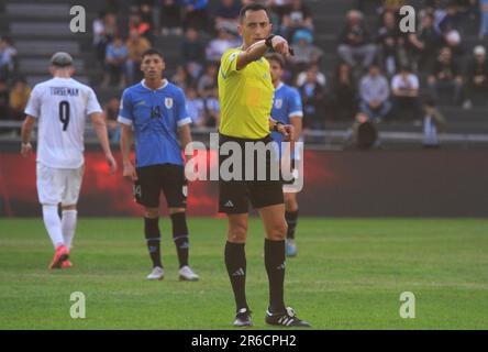 The referee Jose Maria Sanchez Martinez during the Copa del Rey Quarter ...