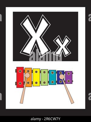 Flash Cards make great learning devices. Vector Illustration Stock ...