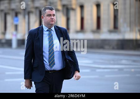 Timothy Whittaker arrives at the Melbourne Magistrates Court in ...