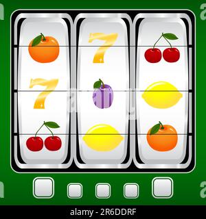 lemon slot game color icon vector illustration Stock Vector Image & Art ...