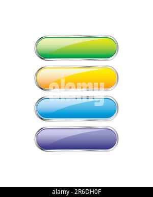 color sample buttons Stock Vector Image & Art - Alamy