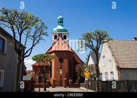 Church, Jastarnia, Hel Peninsula, Gdansk Bay, Pomerania, Poland ...