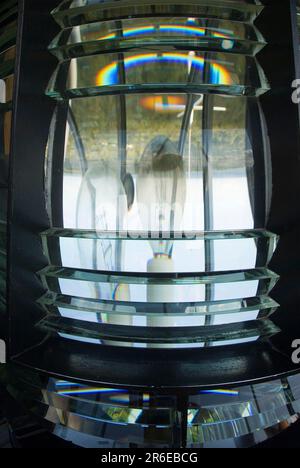 Hel-Hela Lighthouse, Hel Peninsula, Gdansk Bay, Pomerania, Poland Stock ...