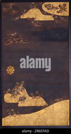 Ducks. Origin: Japan. Period: Edo period. Ink and color on paper. Date ...