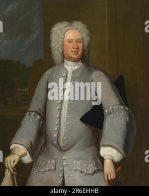. Portrait of Virginia Colonial Governor Robert 'King' Carter . circa ...
