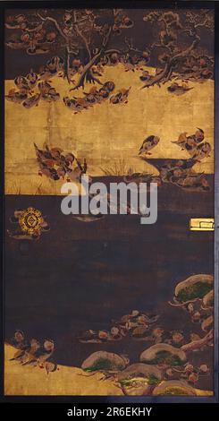 Ducks. Origin: Japan. Period: Edo period. Ink and color on paper. Date ...