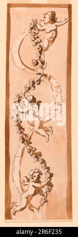 Three Flying Putti Stock Photo - Alamy
