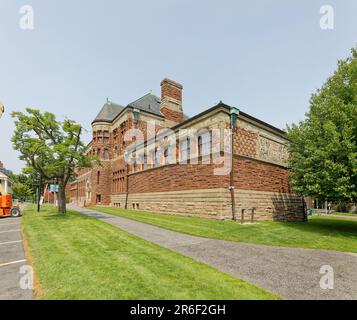 Henry H. Richardson designed Harvard Law School’s 1881 Austin Hall. The ...