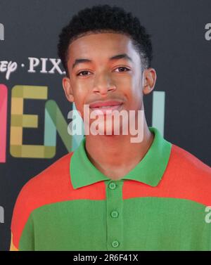 Isaiah Russell-Bailey arrives at the Disney+ Original Series' THE ...