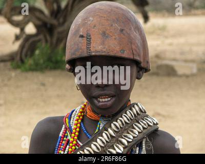Members of the Arbore tribe photographed in the Omo valley, Ethiopia ...