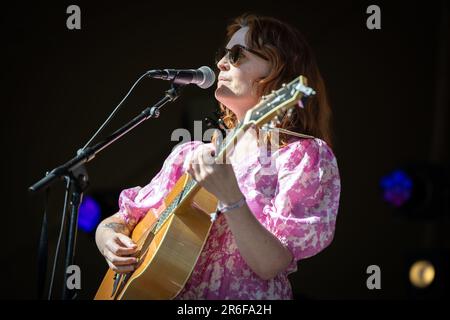 Oslo, Norway. 08th June, 2023. The French singer and songwriter Jehnny ...