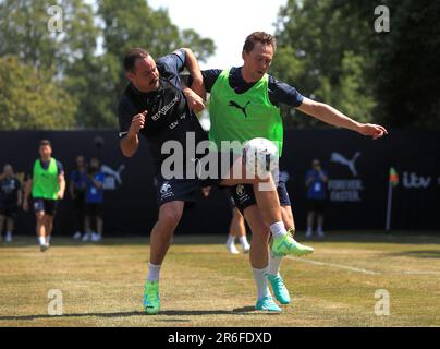 Tom Hiddleston during a training session at Champneys Tring ahead of ...