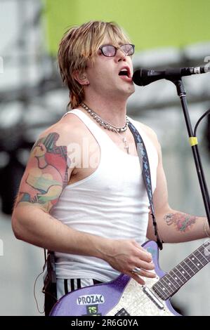 Imola Italy 1999-06-19 : John Rzeznik singer and guitarist of Goo Goo ...