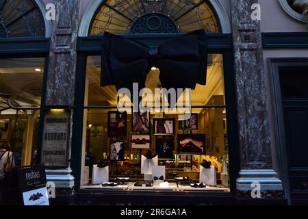 Shop window of the candy shop and chocolatier "Neuhaus" of Bruxelles ...