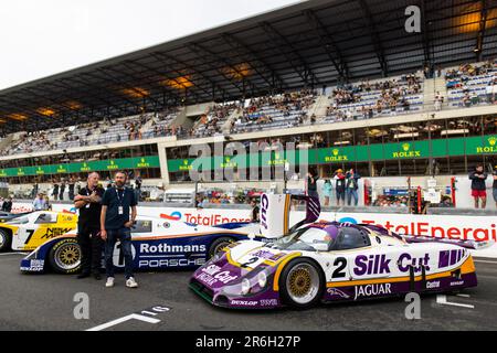 24 heures du Mans 1988 - Jaguar XJR-9 LM - Driven by: Derek Daly (IRL ...