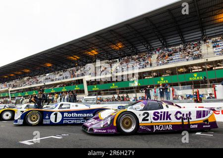 24 heures du Mans 1988 - Jaguar XJR-9 LM - Driven by: Derek Daly (IRL ...