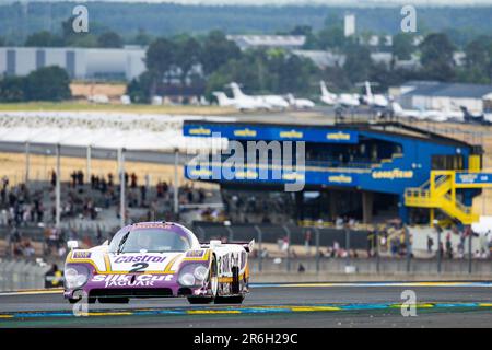 24 heures du Mans 1988 - Jaguar XJR-9 LM - Driven by: Derek Daly (IRL ...