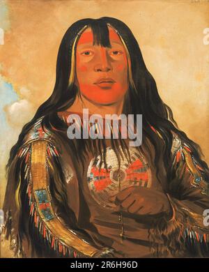 Peh-tó-pe-kiss, Eagle's Ribs, a Piegan Chief. oil on canvas. Date: 1832 ...