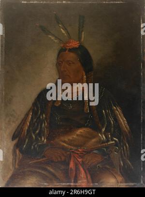 Native American Indians, Seated, L to R: Yellow Bear, Red Cloud, Big ...