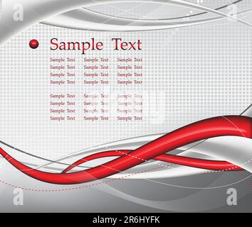 red tech abstract background composition Stock Vector Image & Art - Alamy