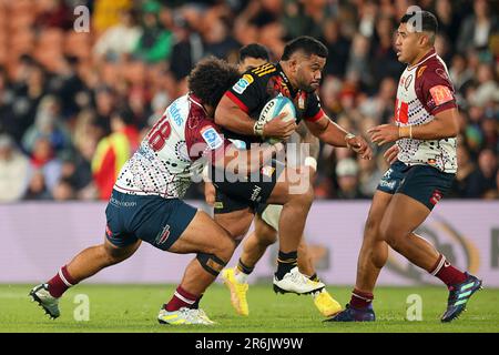 Chiefs hooker Samisoni Taukei'aho during the Super Rugby Pacific Round ...