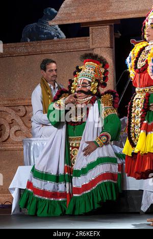 Yakshagana, Mahishamardini epic, traditional folk dance by Sri ...
