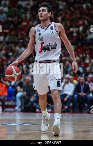 Alessandro Pajola (Virtus Bologna) during the LBA italian A1 series ...