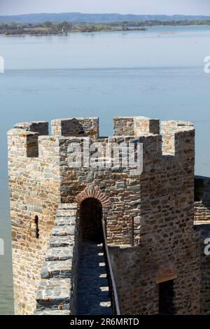 A mesmerizing view of the old castle Stock Photo - Alamy