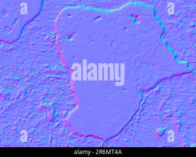 Normal map Corten steel, Normal mapping Corten steel Stock Photo - Alamy
