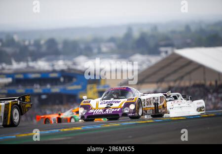 24 heures du Mans 1988 - Jaguar XJR-9 LM - Driven by: Derek Daly (IRL ...