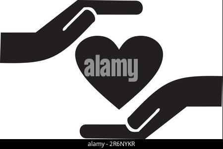 An image of a caring hands symbol Stock Vector Image & Art - Alamy