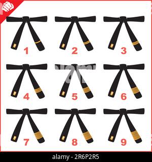 ORIGINAL SYMBOLS MARTIAL ARTS .COLORED LOGO EMBLEM Stock Vector Image ...