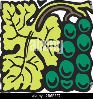 pattern of branch and leaf icon Stock Vector Image & Art - Alamy