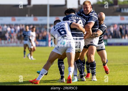 Featherstone, UK. 10th June 2023. Betfred Rugby League Championship ...
