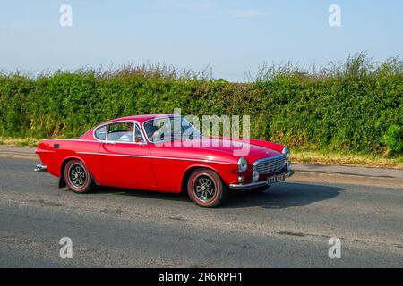 A Volvo P1800 Red Car 3 door petrol at the Classic & Performance Motor ...