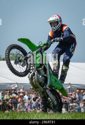 Flyin Ryan Motorcycle Display Team - Smallwood Steam & Vintage Rally ...